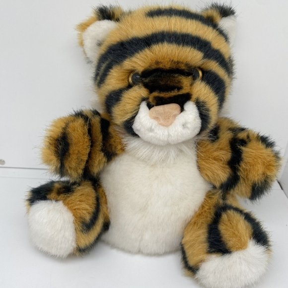 GANZ | Toys | Vintage 997 Ganz Tiger Hand Puppet Golf Cover Plush 1 ...
